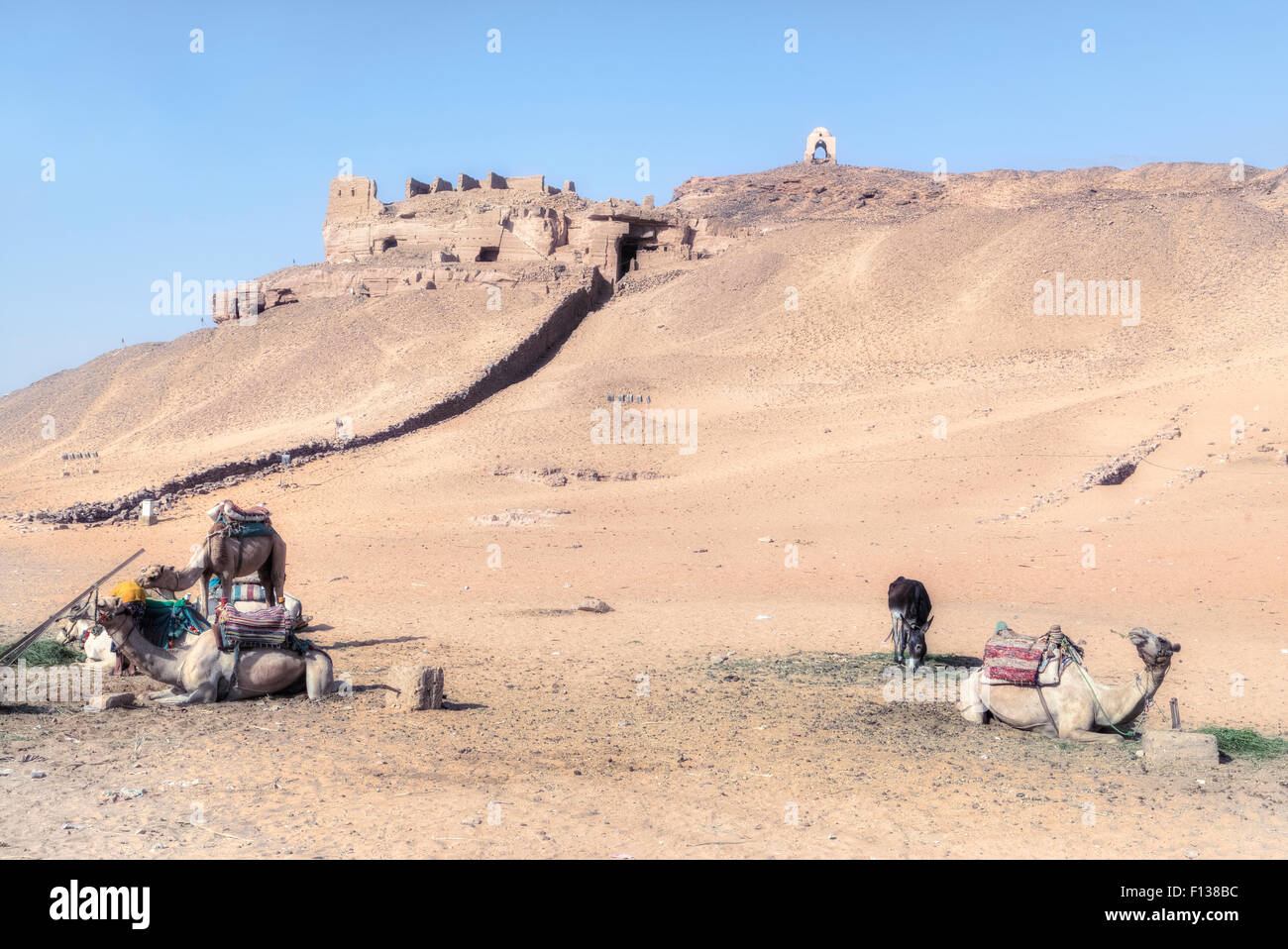Tombs of the Nobles, Aswan, Egypt, Africa Stock Photo - Alamy