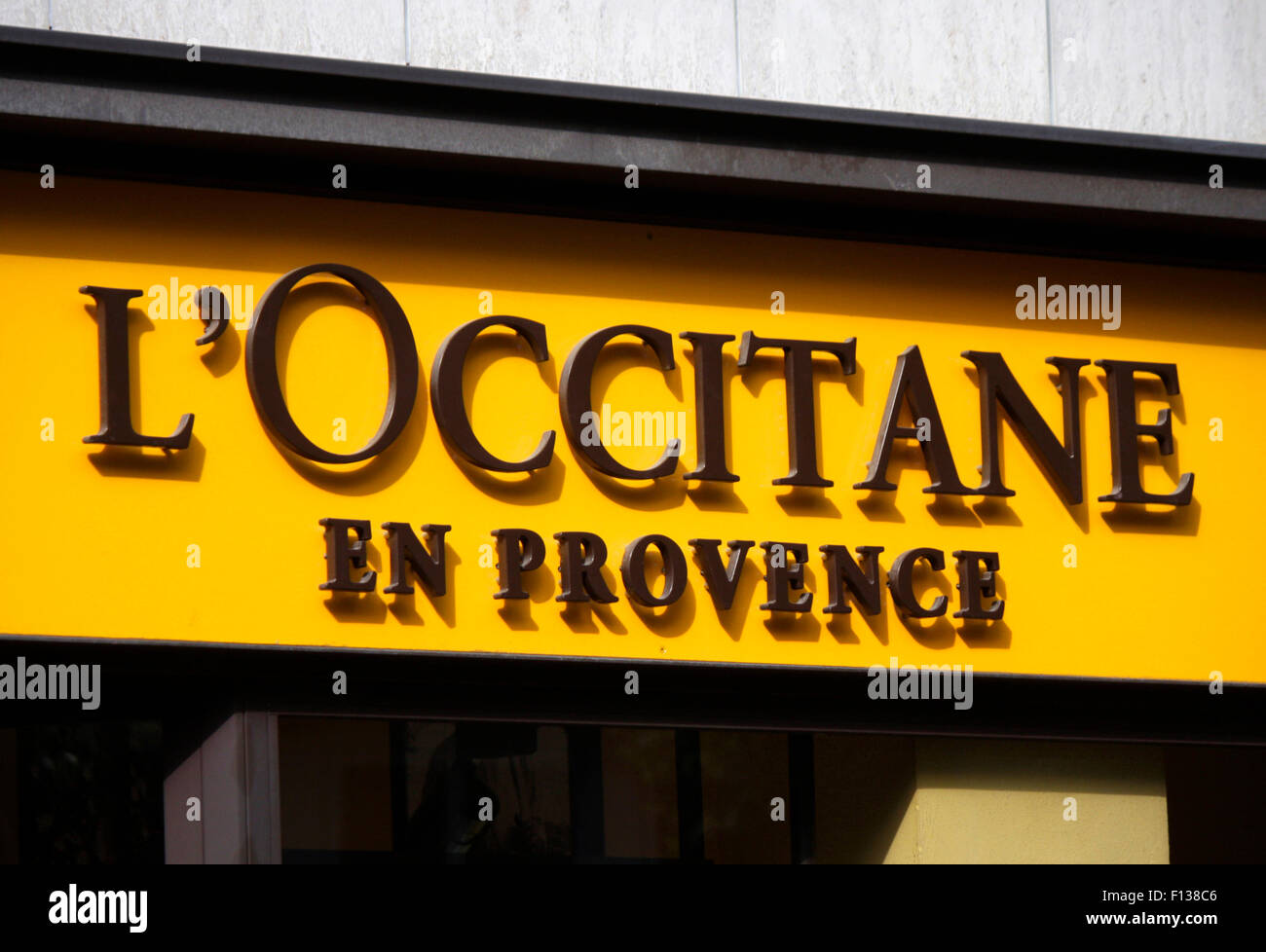 Occitane logo hi-res stock photography and images - Alamy