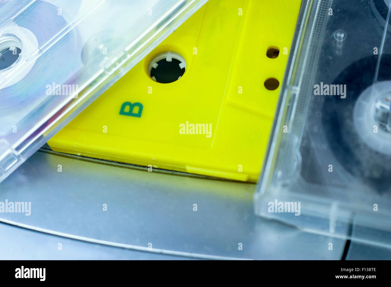 Audio cassettes hi-res stock photography and images - Alamy