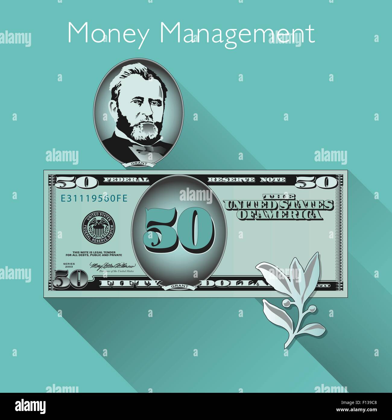 Money Management background with Space for Type Stock Vector Image ...
