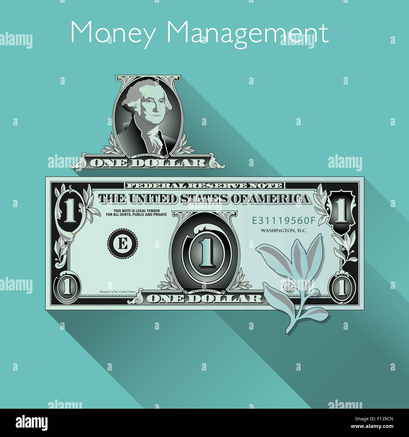 Money Management background with Space for Type Stock Vector Image ...
