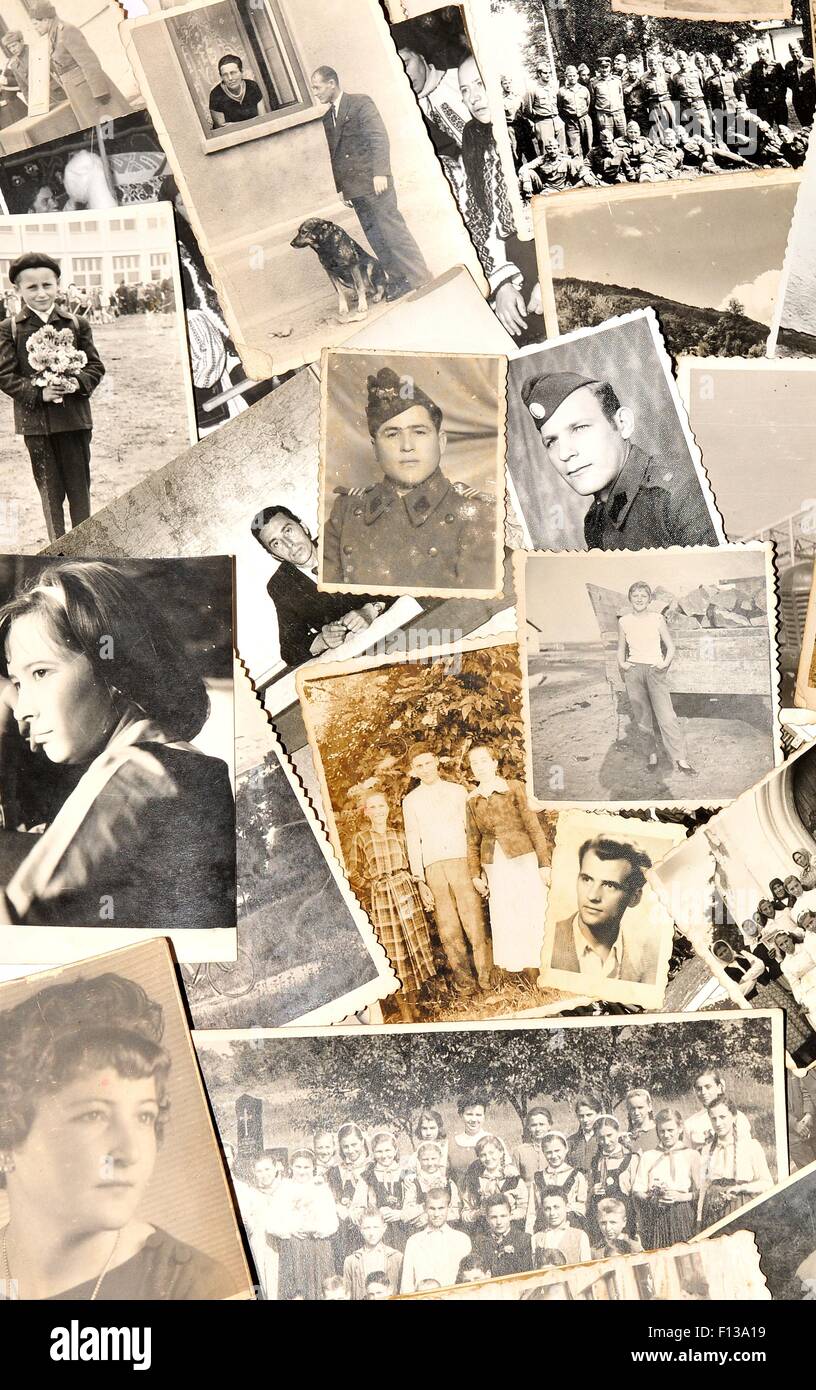 Ancient Family Photographs Album High Resolution Stock Photography and ...