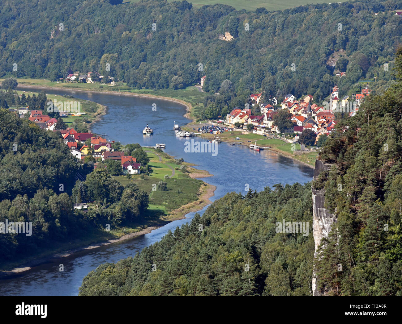Rathen, Germany. 26th Aug, 2015. The passenger steamboat 'Pirna', built ...