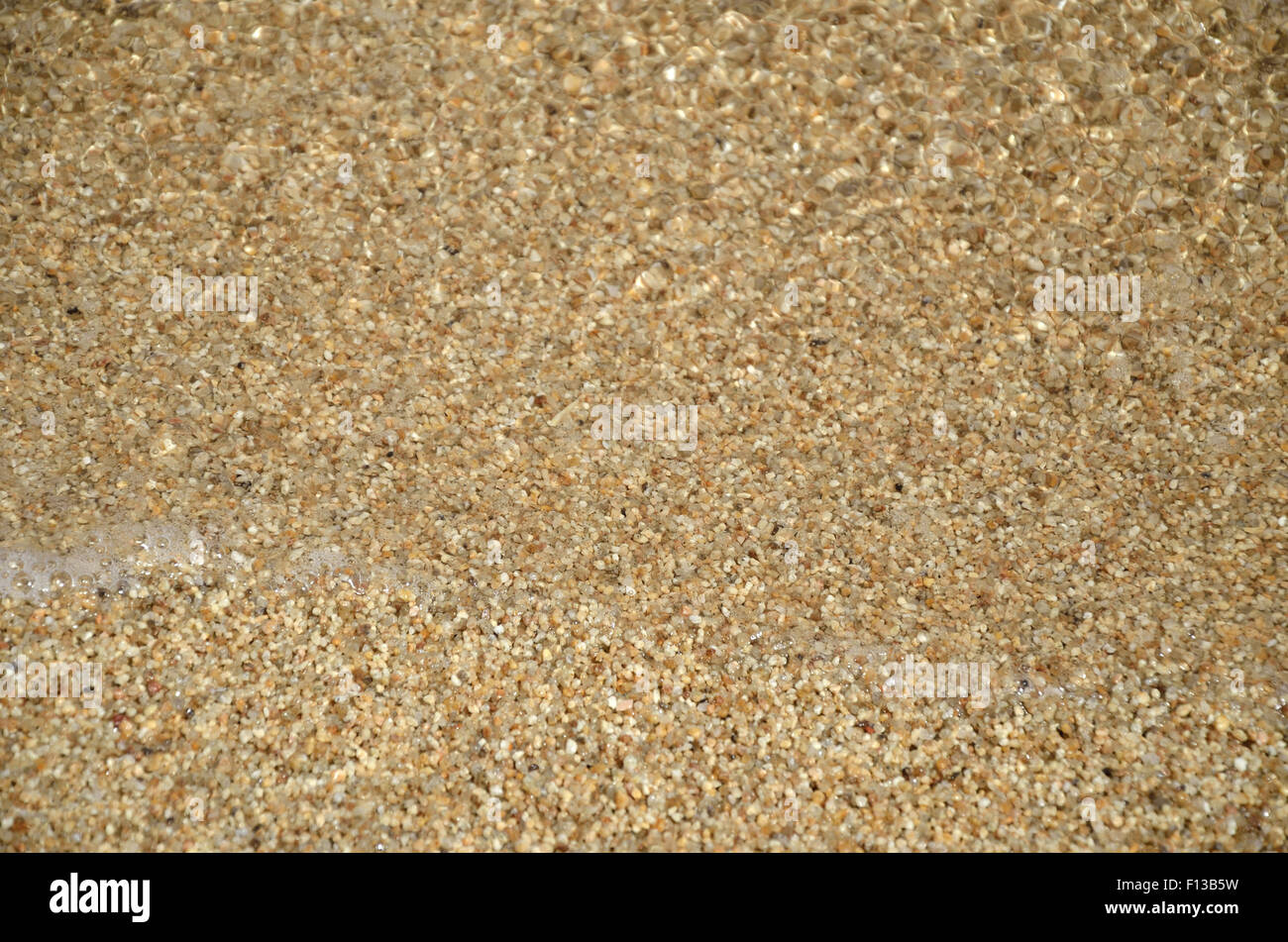 Sea shore of small pebbles with sea water as background Stock Photo - Alamy