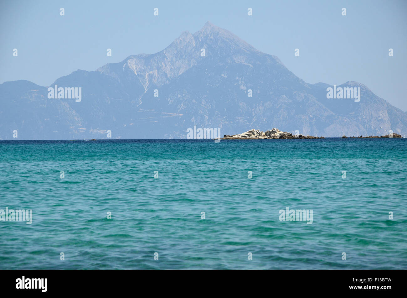 Mount athos sunset hi-res stock photography and images - Alamy