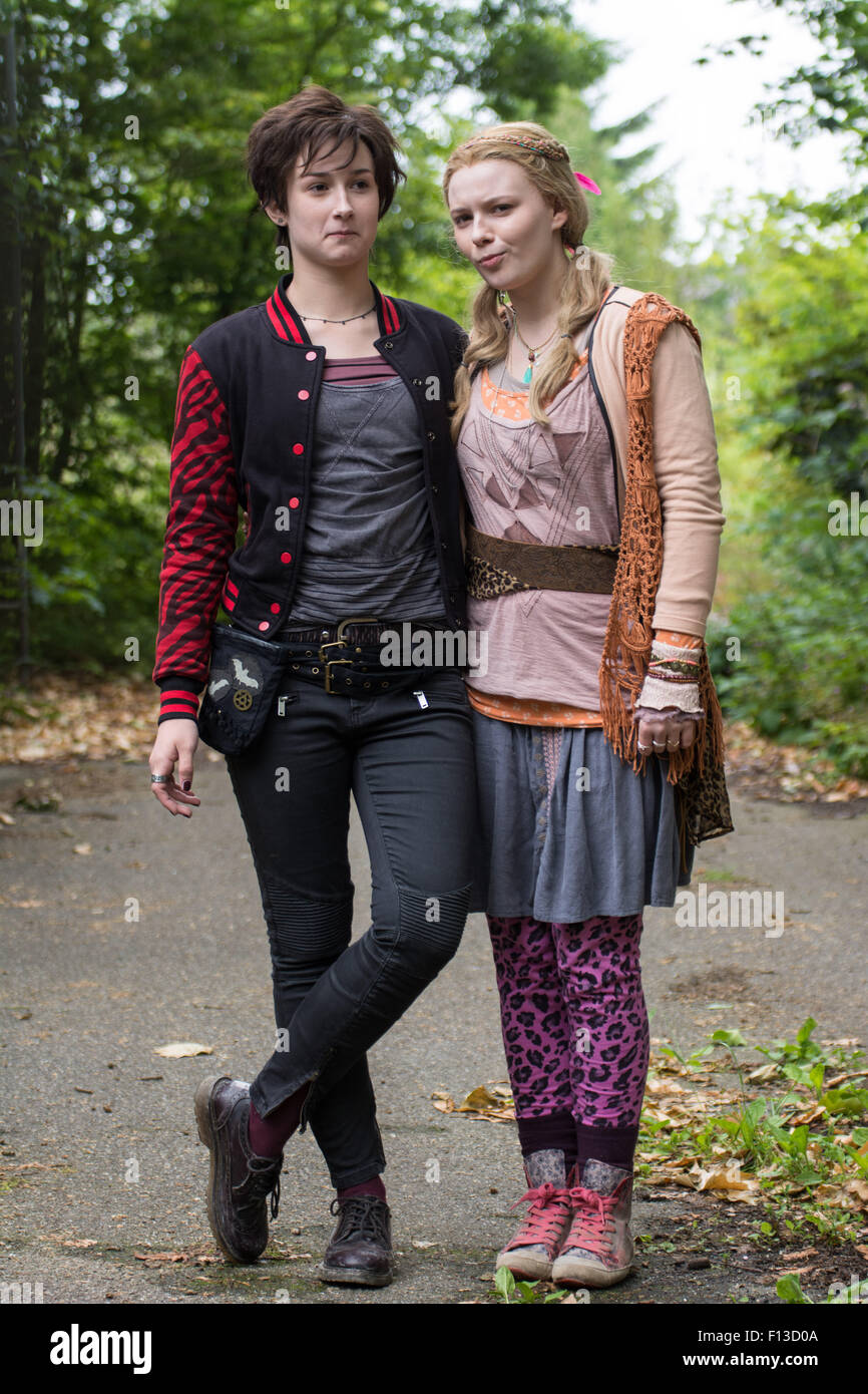 Vampirschwestern 3 photocall at a church in Schwalmtal Featuring: Laura ...
