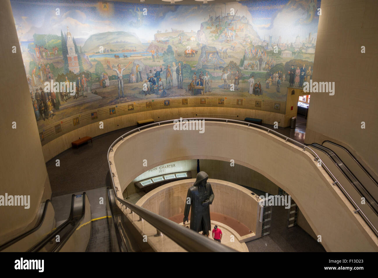 Bronze statue of william penn hi-res stock photography and images - Alamy