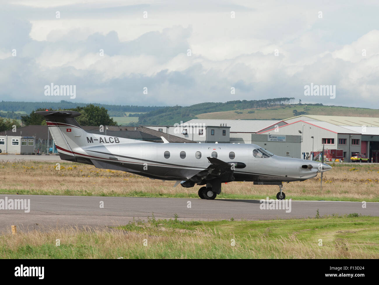 Pilatus pc 12 cargo aircraft hi-res stock photography and images - Alamy