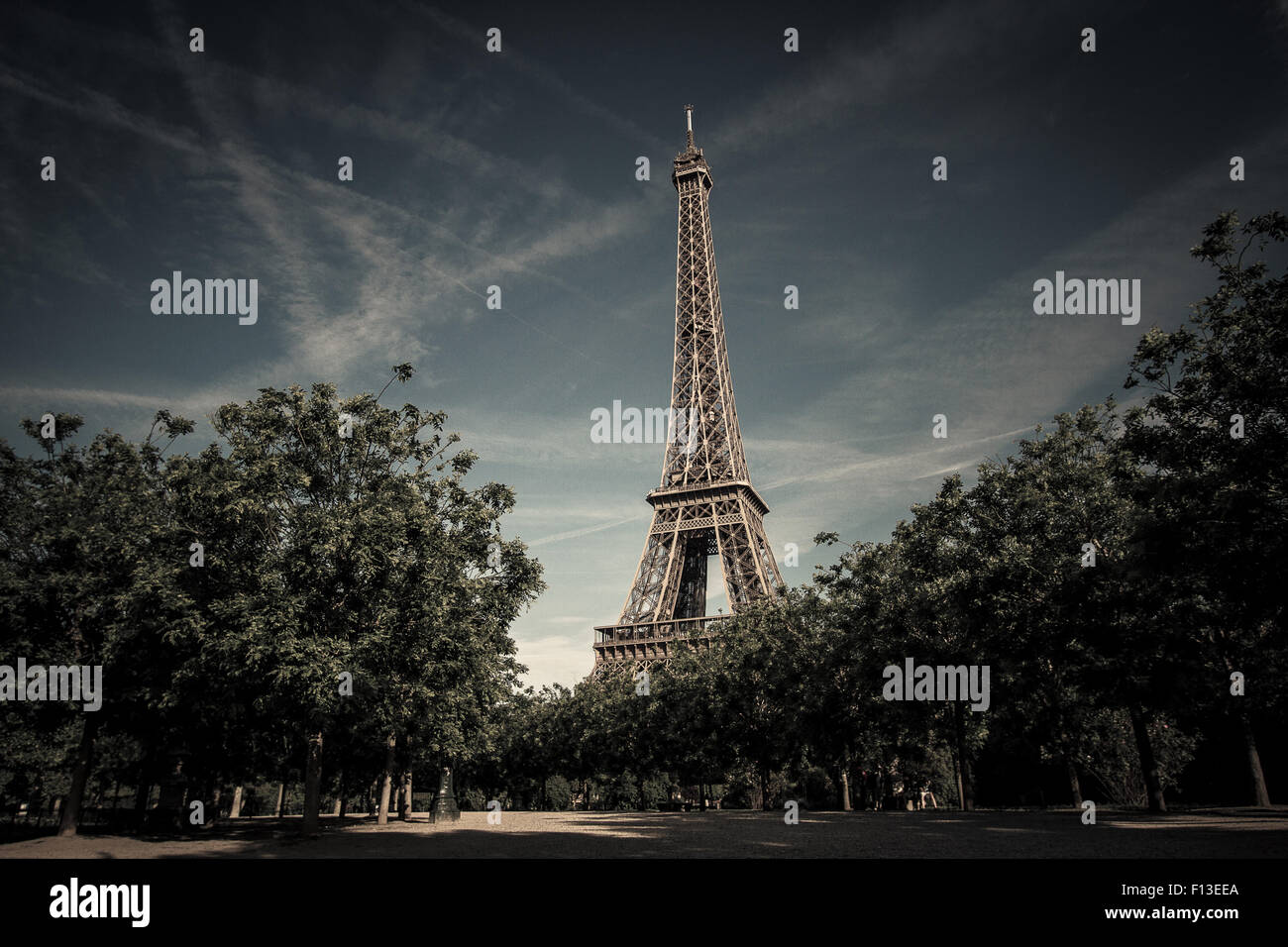 Eiffel tower between trees hi-res stock photography and images - Alamy Eiffel tower between trees hi-res stock photography and images - Alamy