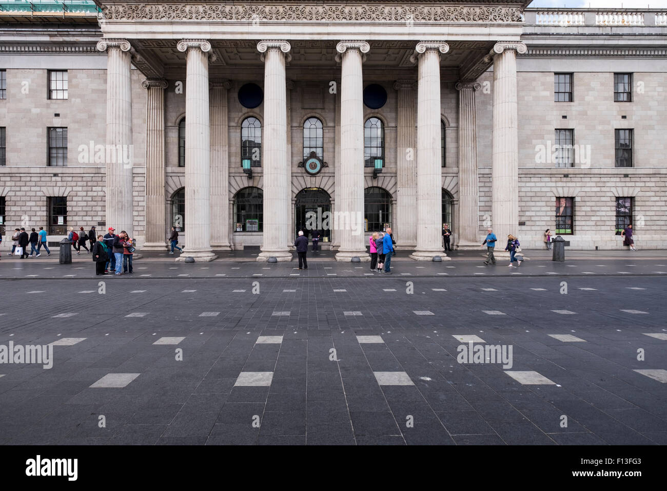 The GPO, General post office, on O' connell Street, Dublin, Ireland ...