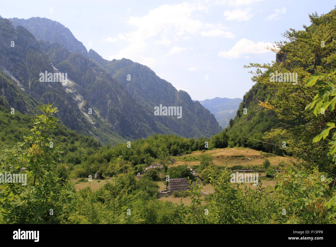 Thethi valley, Thethi National Park, Shkodra, Accursed Mountains ...