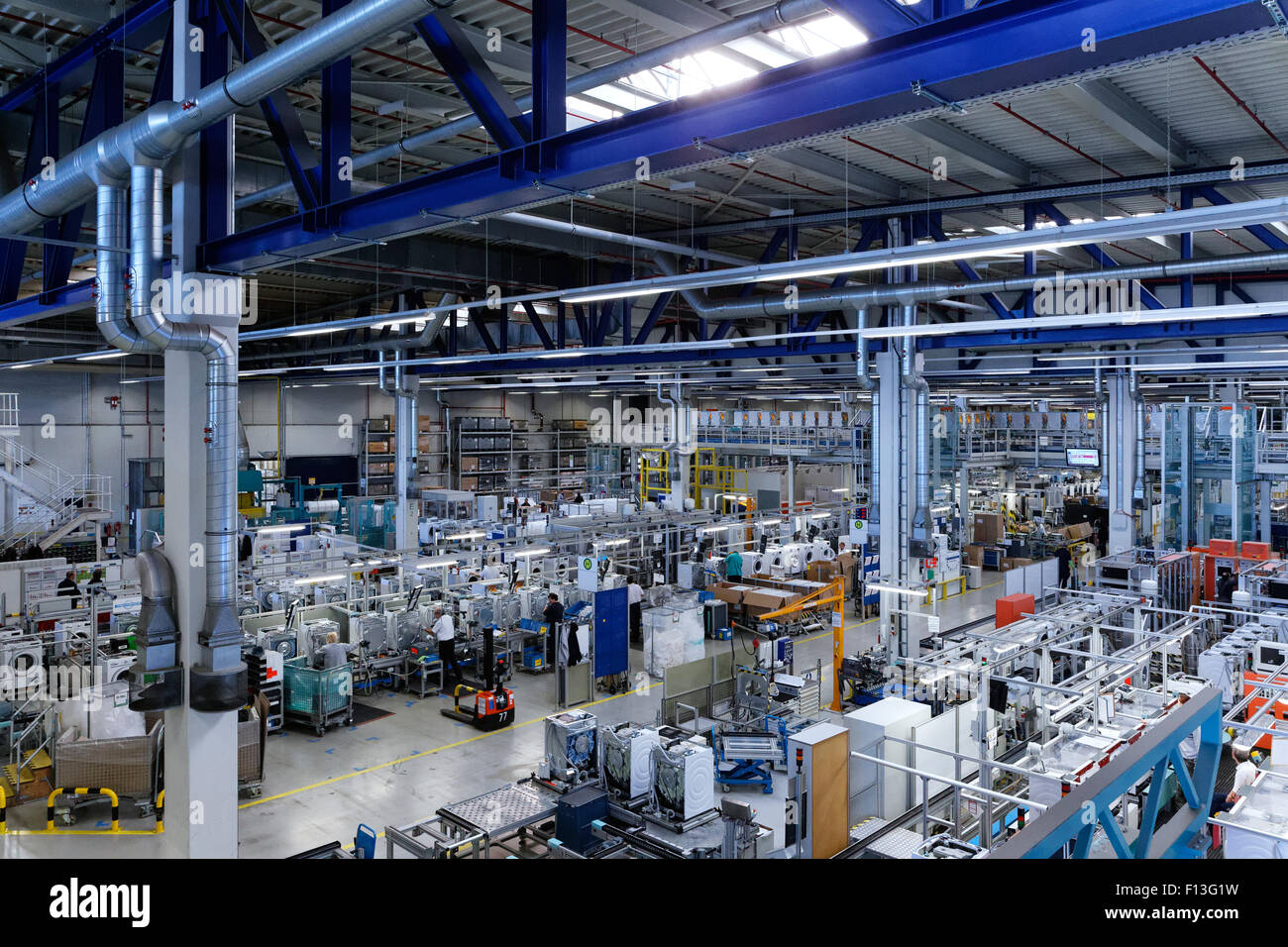 Berlin, Germany, BSH Hausgerätewerk Nauen Stock Photo - Alamy