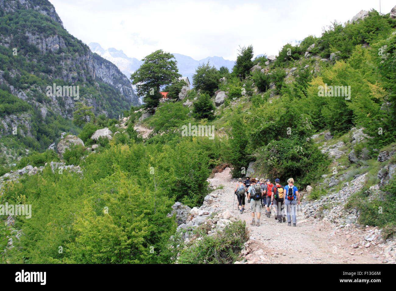 Thethi village hi-res stock photography and images - Alamy