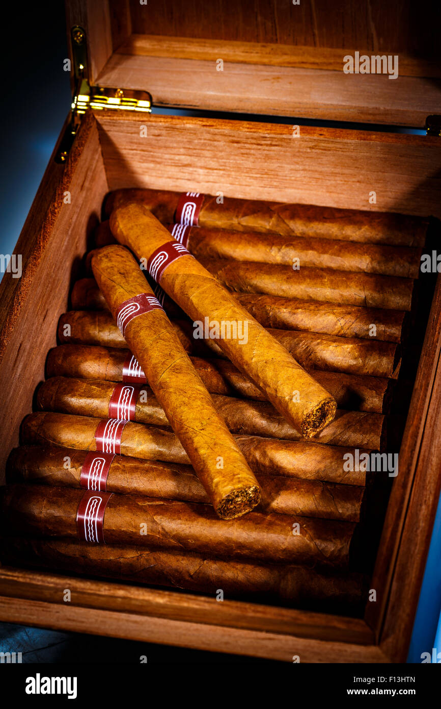 Open cigar box hi-res stock photography and images - Alamy