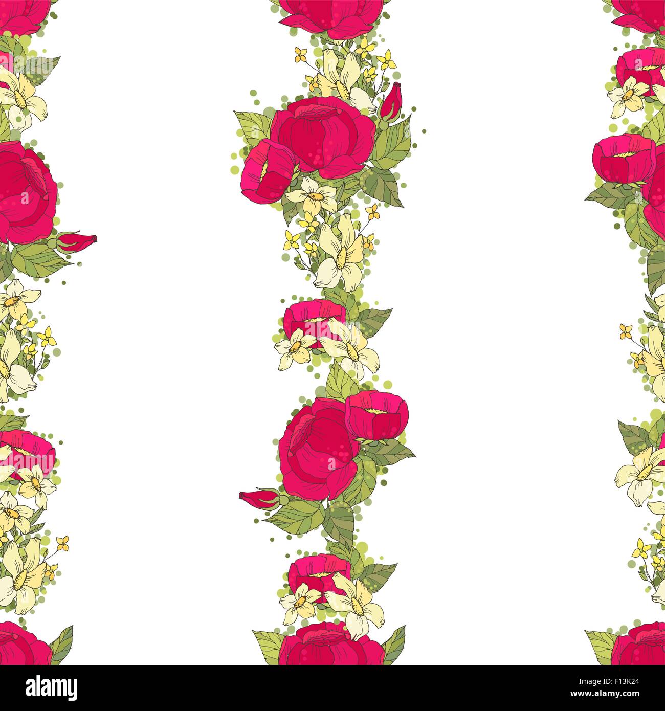 Peony flower red peonies Stock Vector Images - Alamy