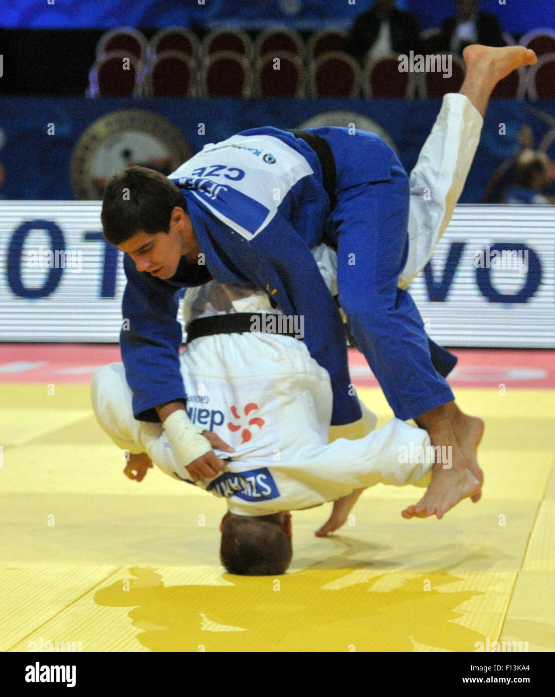 Astana, Kazakhstan. 26th Aug, 2015. Czech Republic's Jaromir Jezek (in ...