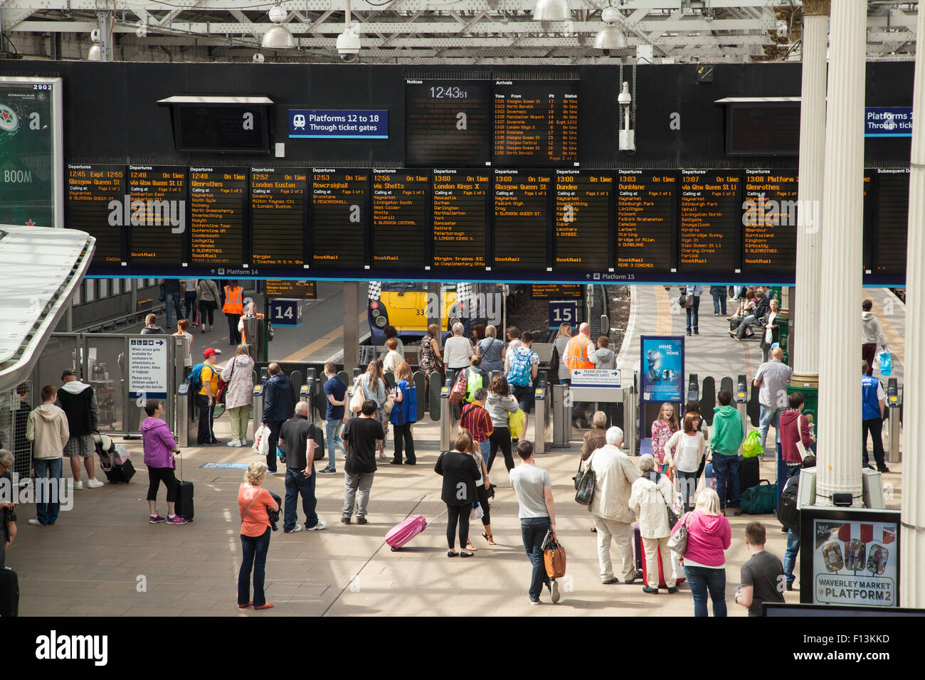 Train destination boards hi-res stock photography and images - Alamy