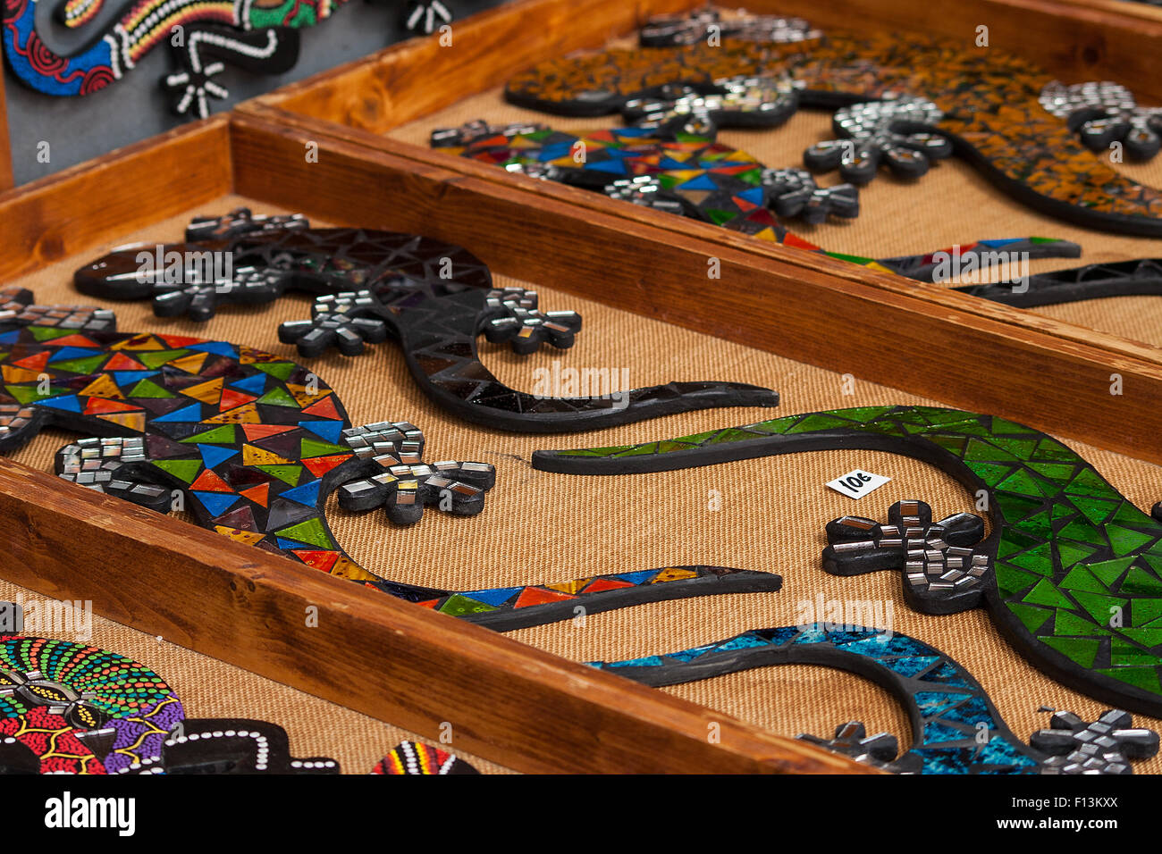 Mosaic lizard hi-res stock photography and images - Alamy