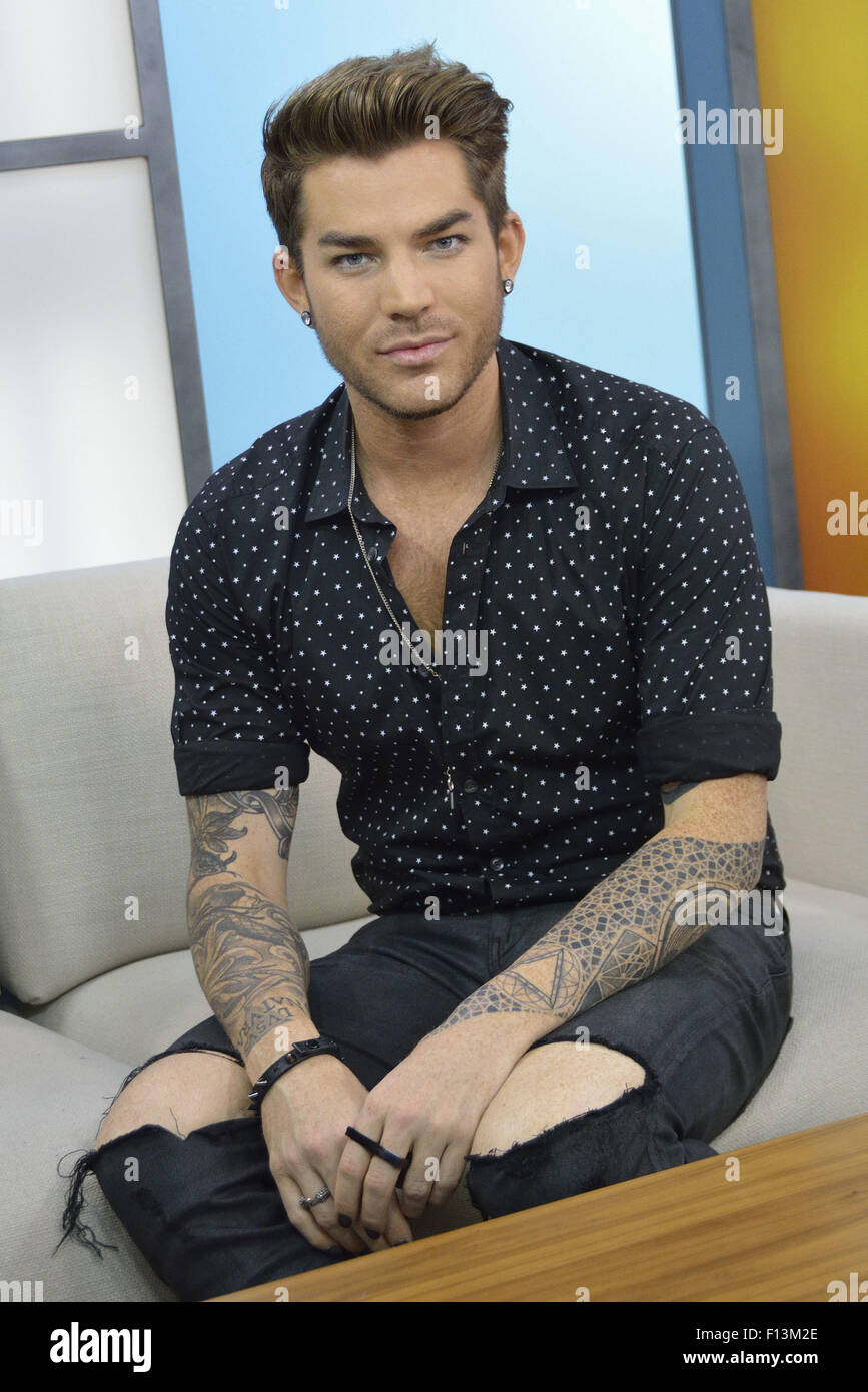 Adam Lambert appears on Global TV's 'The Morning Show' to promote his ...
