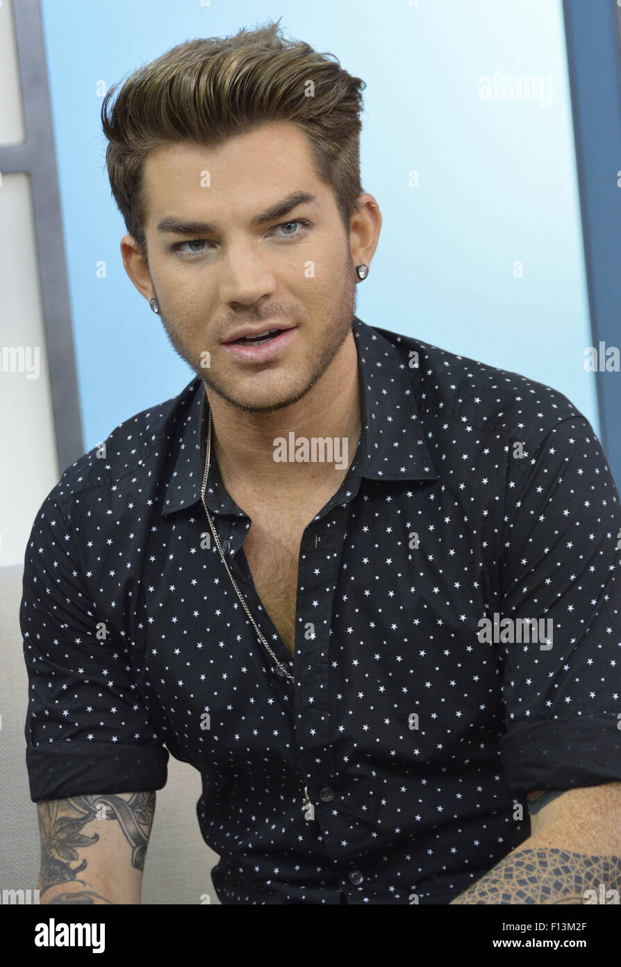 Adam Lambert appears on Global TV's 'The Morning Show' to promote his ...