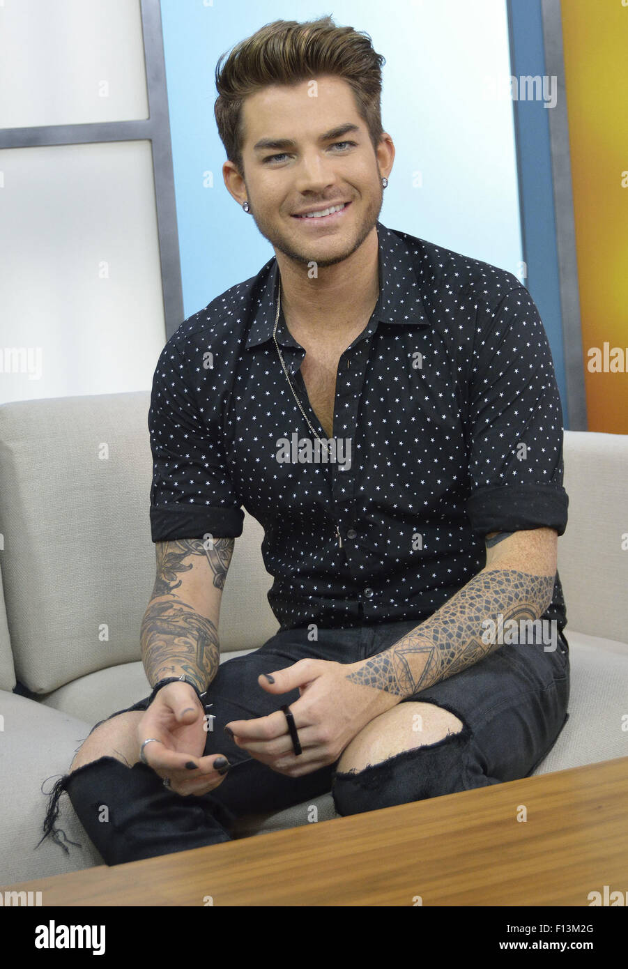 Adam Lambert appears on Global TV's 'The Morning Show' to promote his ...