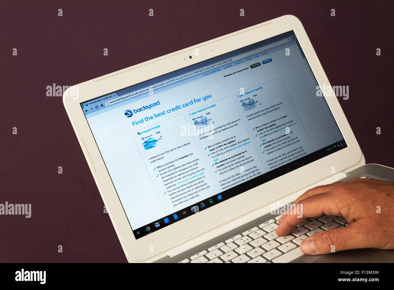 Barclaycard credit card hi-res stock photography and images - Alamy
