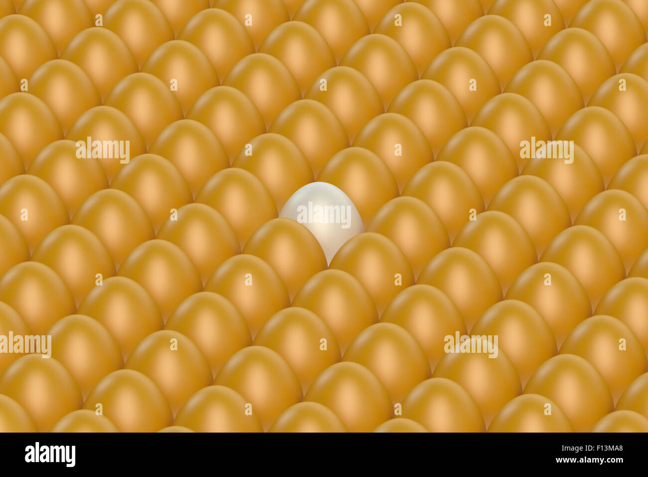 leader concept, one among many Stock Photo - Alamy