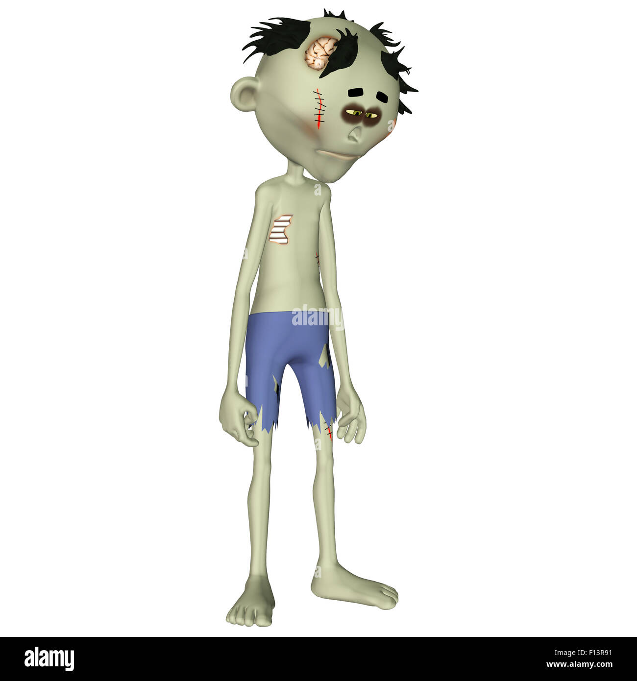 Cartoon illustration sad unhappy man hi-res stock photography and ...