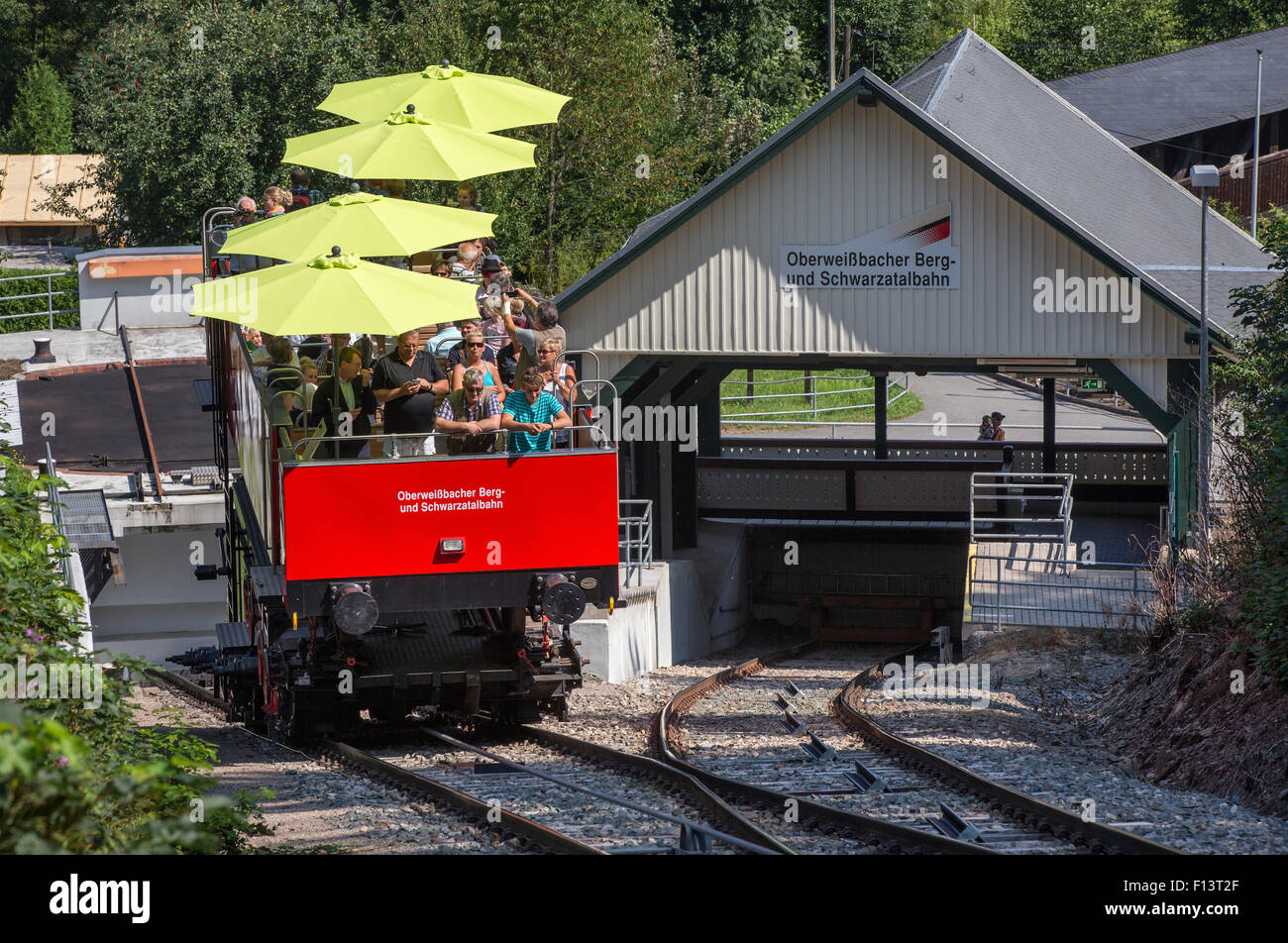 Oberweissbach mountain railway hi-res stock photography and images - Alamy
