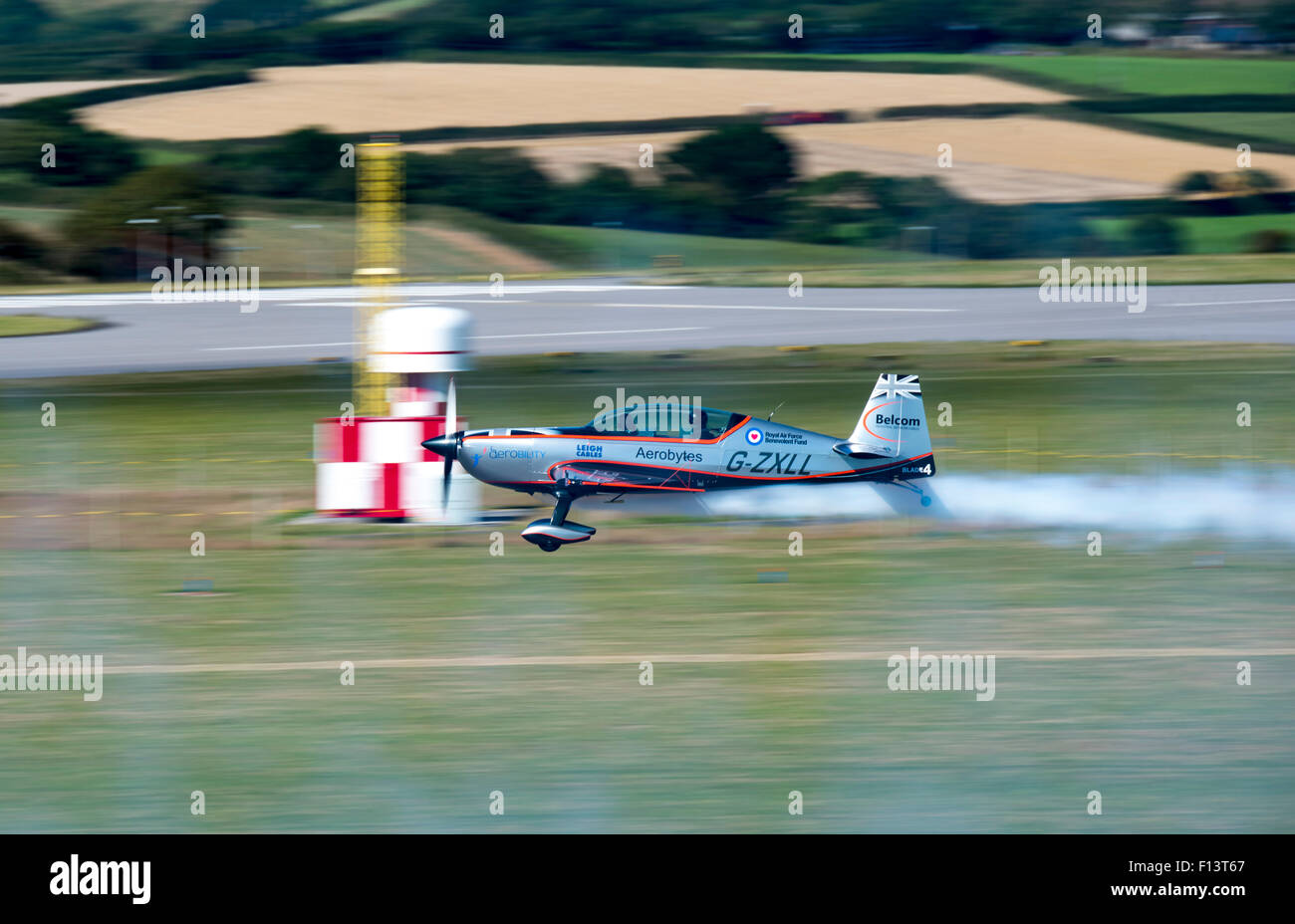 Blades Aerobatic Display Team at RNAS Culdrose Air Day 2015 Stock Photo ...