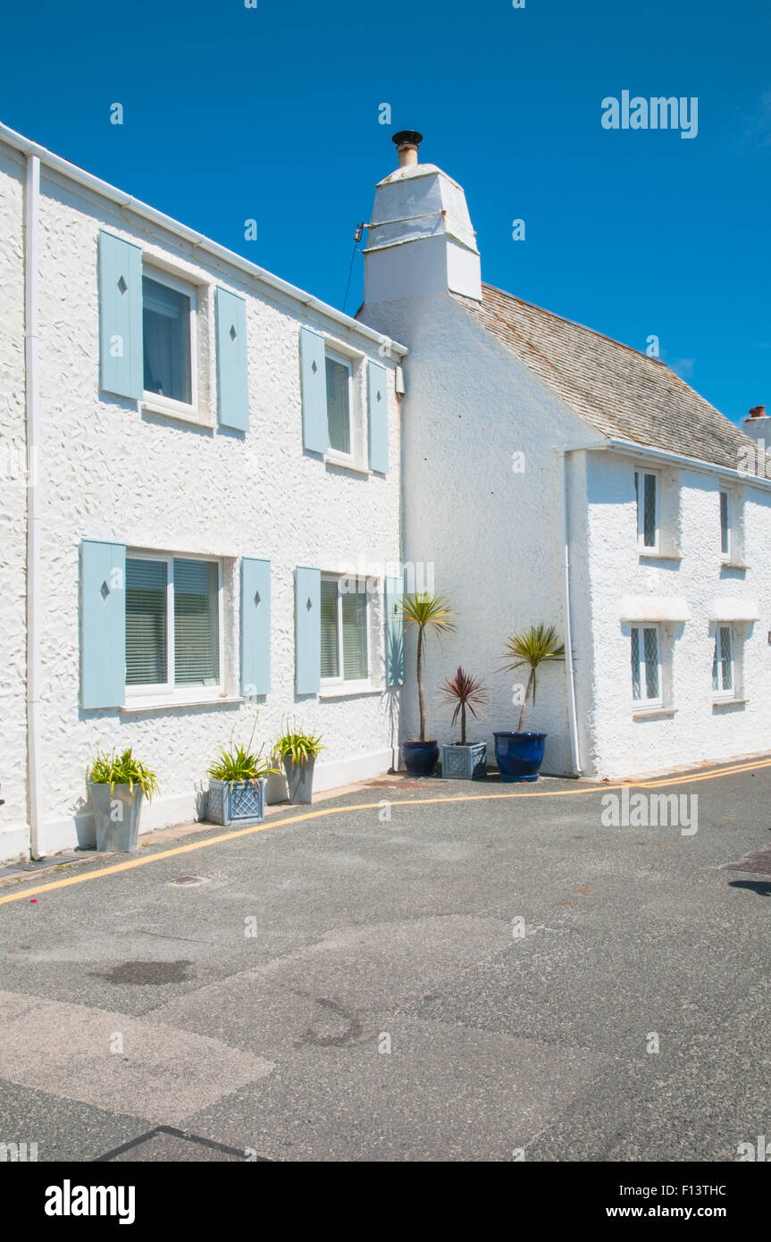 Old Fishermens Cottages High Resolution Stock Photography and Images ...
