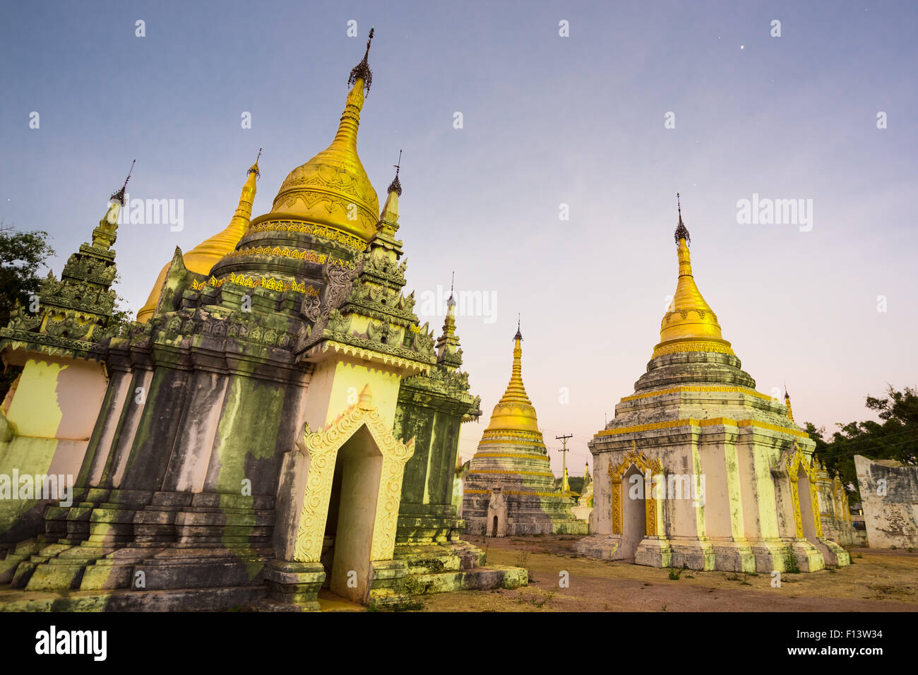 Ancient buddhist temple, Pindaya, Burma, Myanmar Stock Photo - Alamy