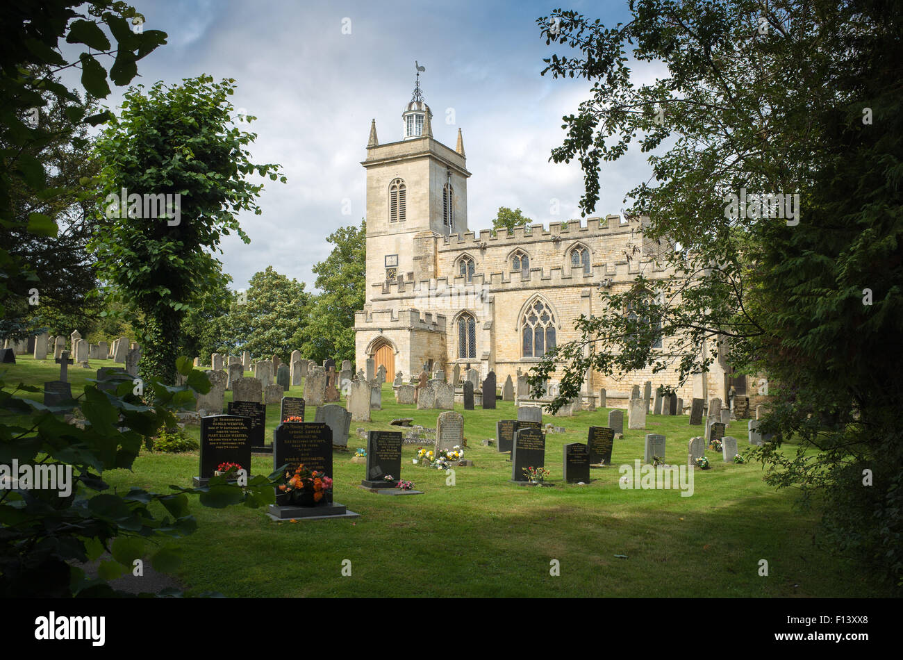 Christian church of St mary the Virgin, built in the thirteenth century ...