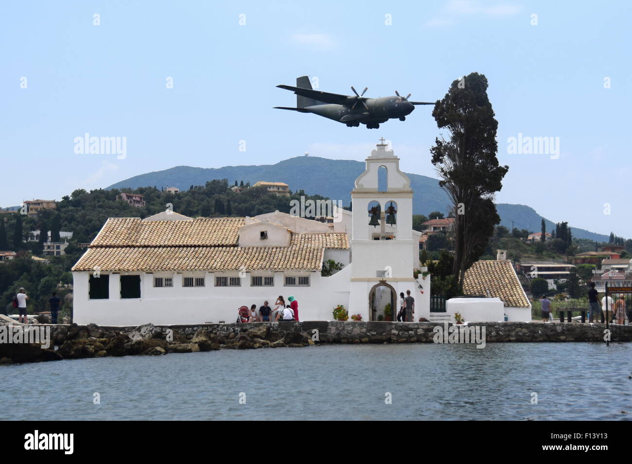 Corfu airport hi-res stock photography and images - Alamy