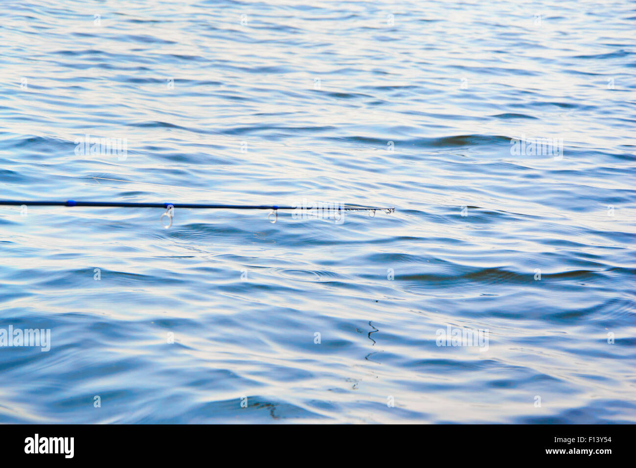 Sea Fishing with Spinning, Bait Stock Photo - Alamy