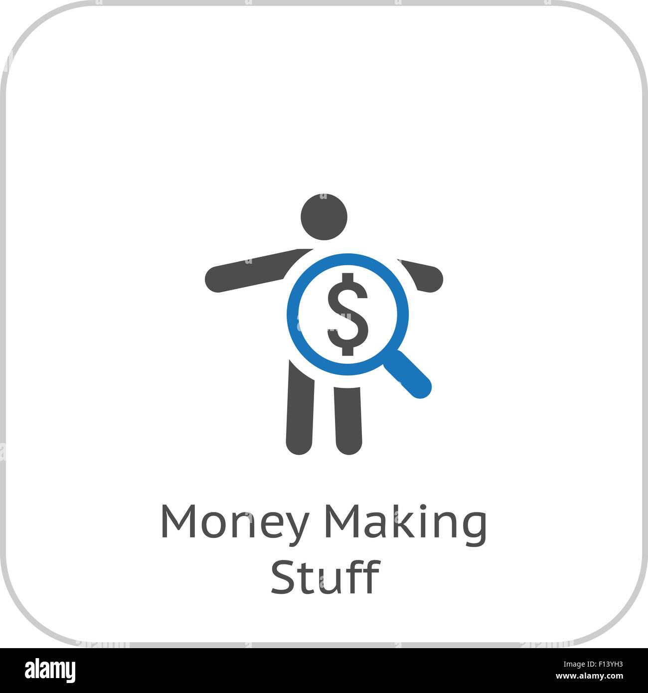 Searching for Professional Stuff. Business Concept. Flat Design Stock ...