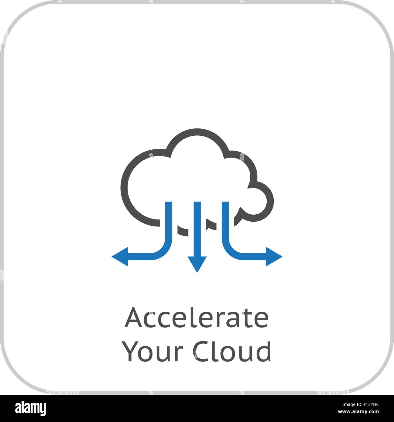 Accelerate icon hi-res stock photography and images - Alamy