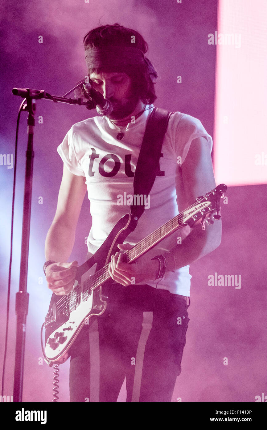 Kasabian plays V Festival Hylands Park on 22/08/2015 at Hylands Park ...