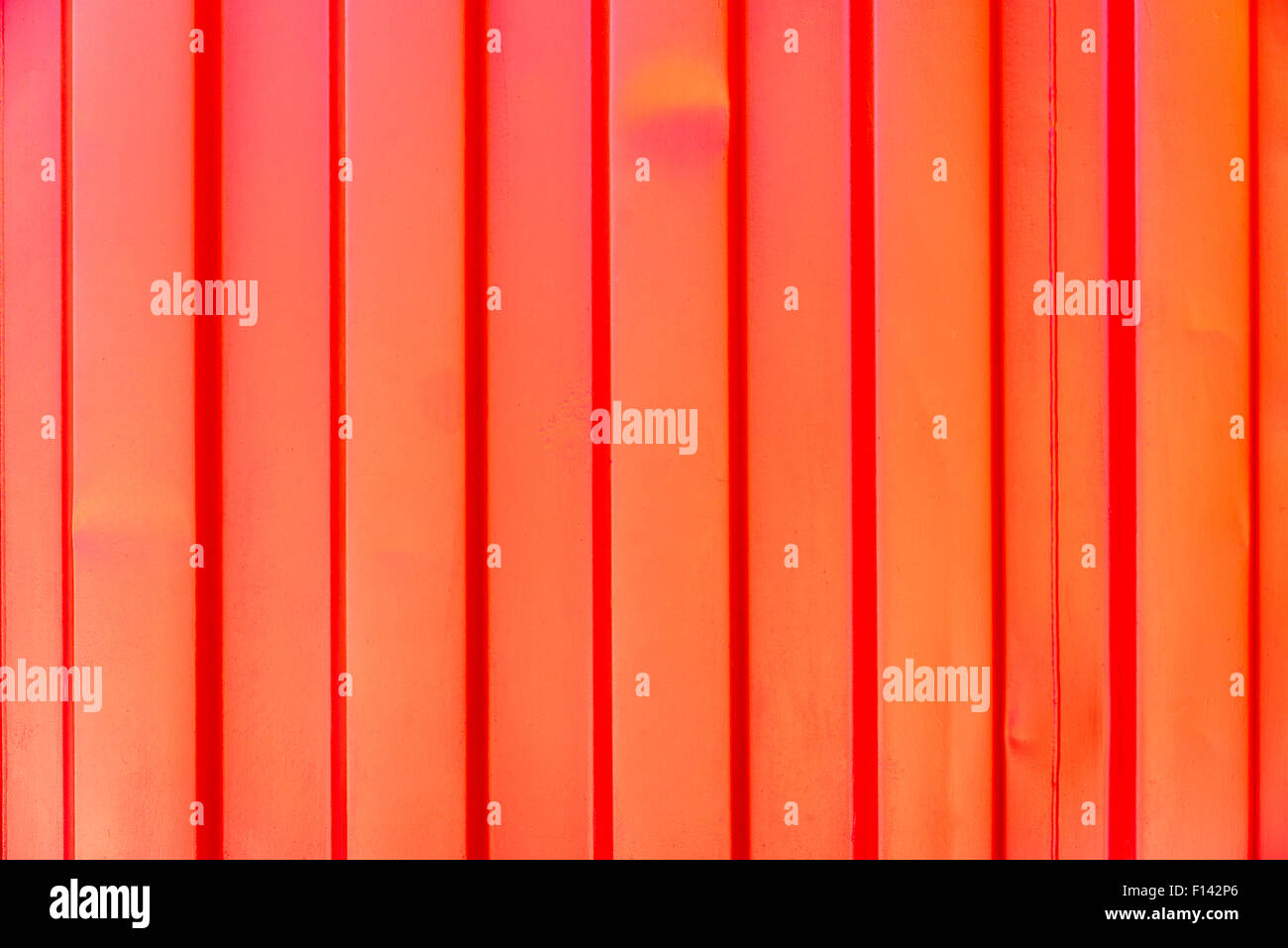 Closeup of a red cargo container Stock Photo - Alamy