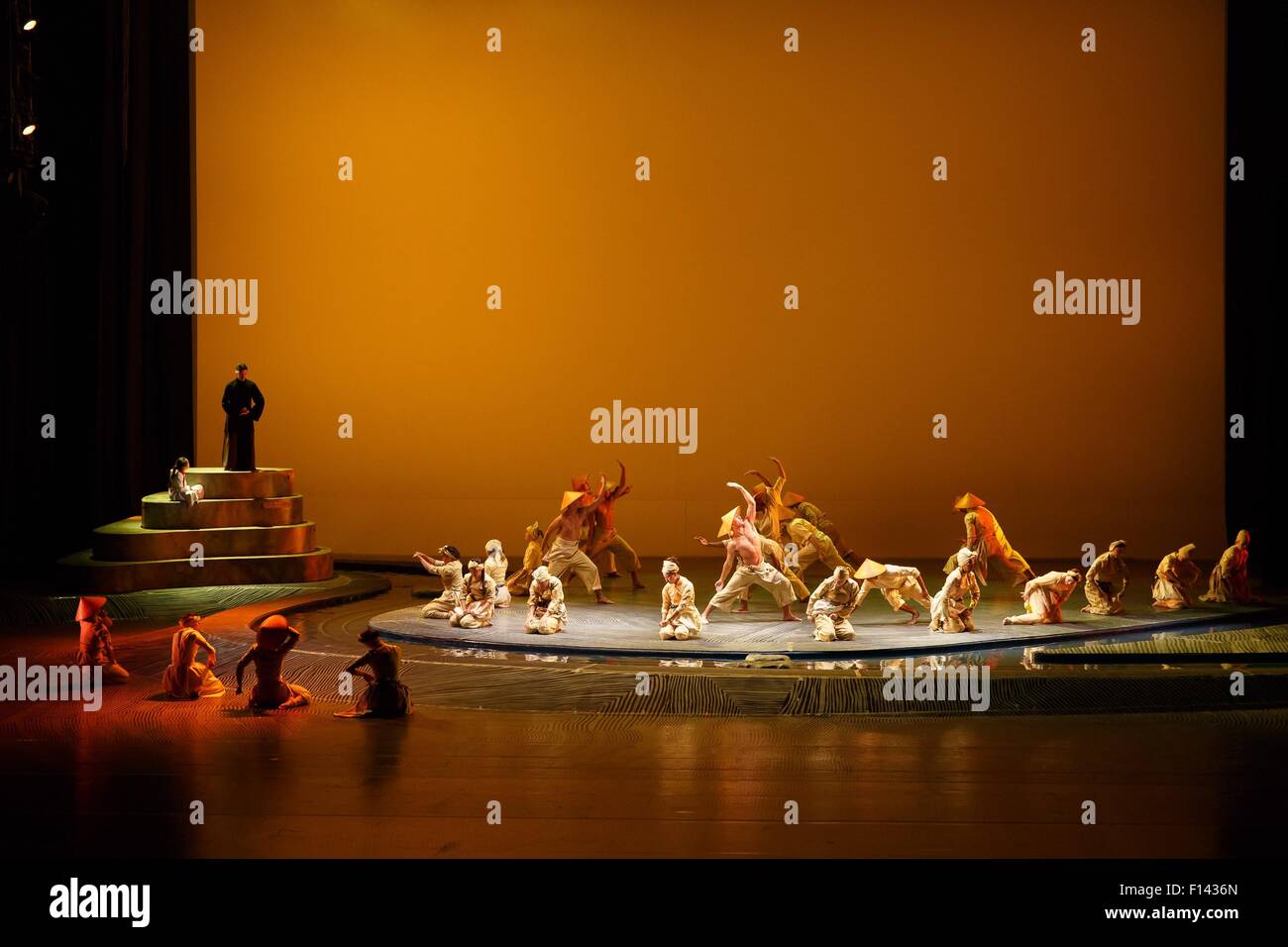 New York, NY, USA. 26th Aug, 2015. The dancers of Pearl in attendance ...