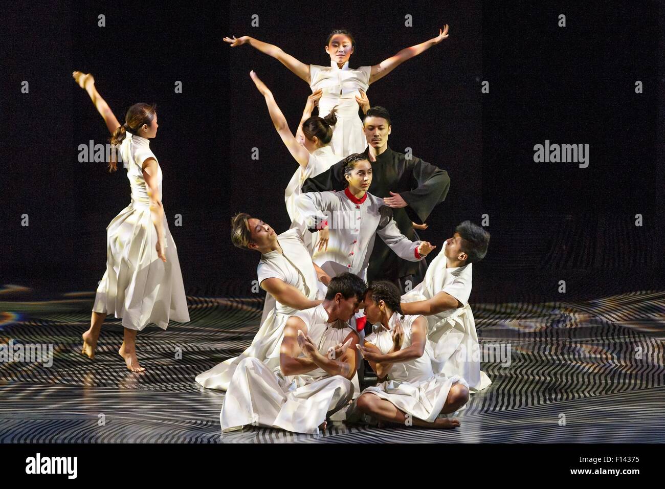 New York, NY, USA. 26th Aug, 2015. The dancers of Pearl in attendance ...