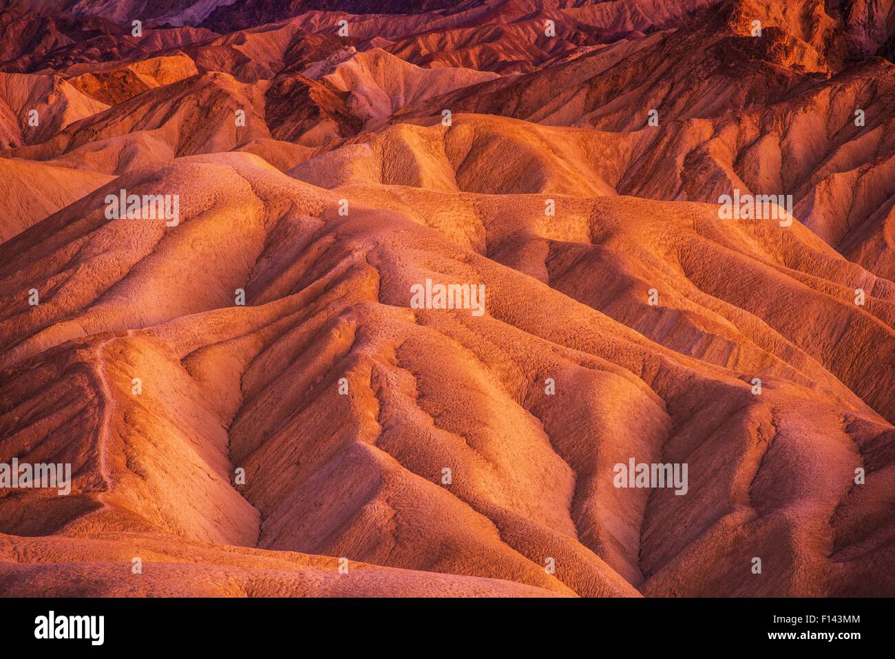 Geology of Death Valley National Park in California, United States ...