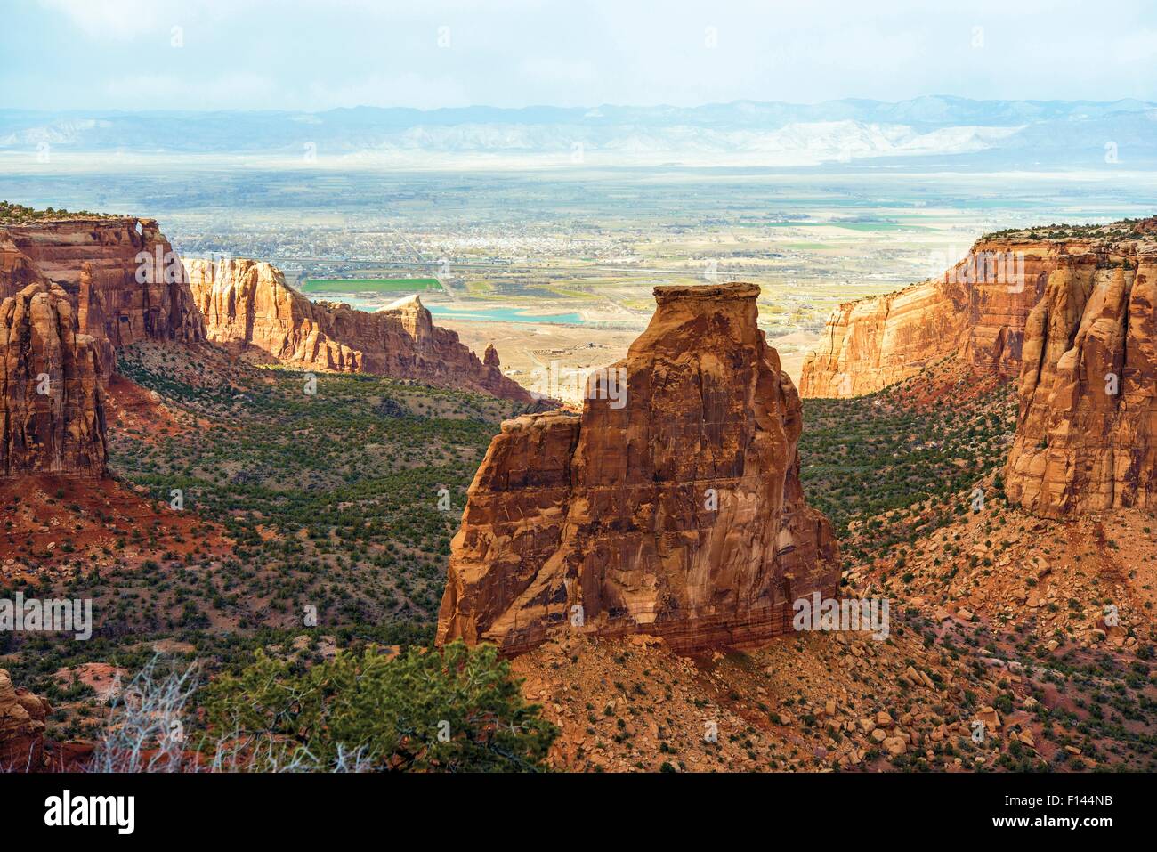 Colorado Monument Landscape near Grand Junction, Colorado, United ...