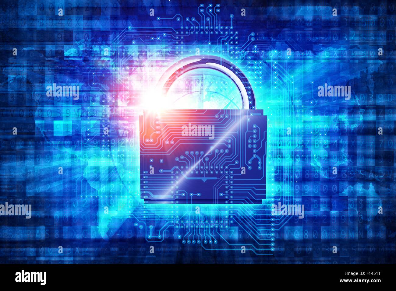 Password Protected Online Access Abstract Concept Illustration with ...