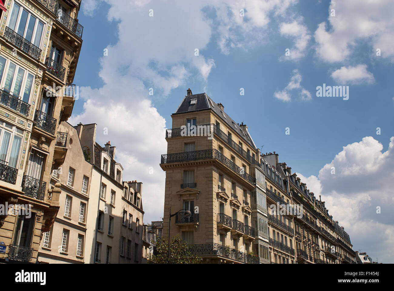 Paris Apartment Blocks, Paris, France Stock Photo - Alamy