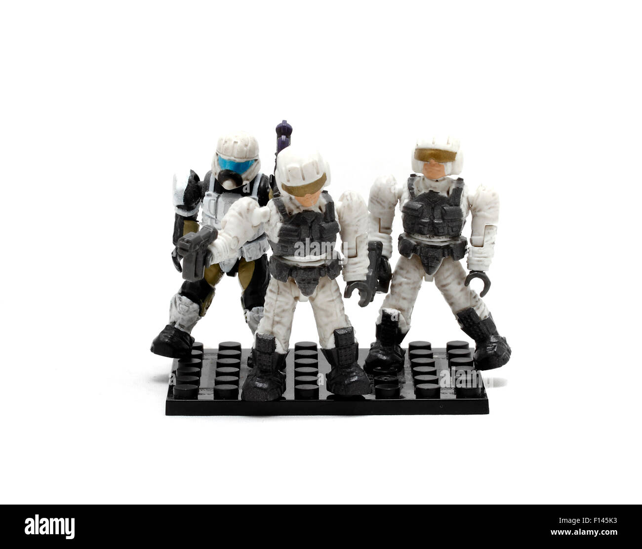 Three Artic Pilots, with two pistols and one plasma pistol Stock Photo ...