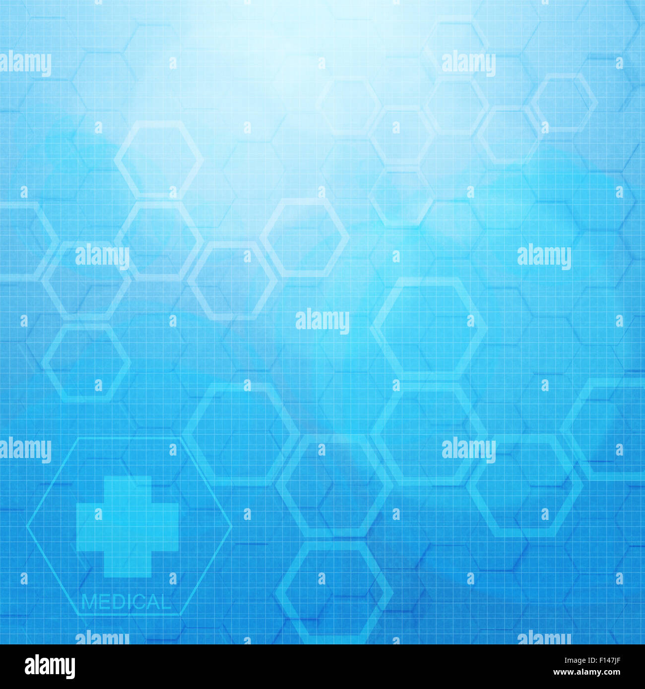 Abstract molecules medical background Stock Photo - Alamy