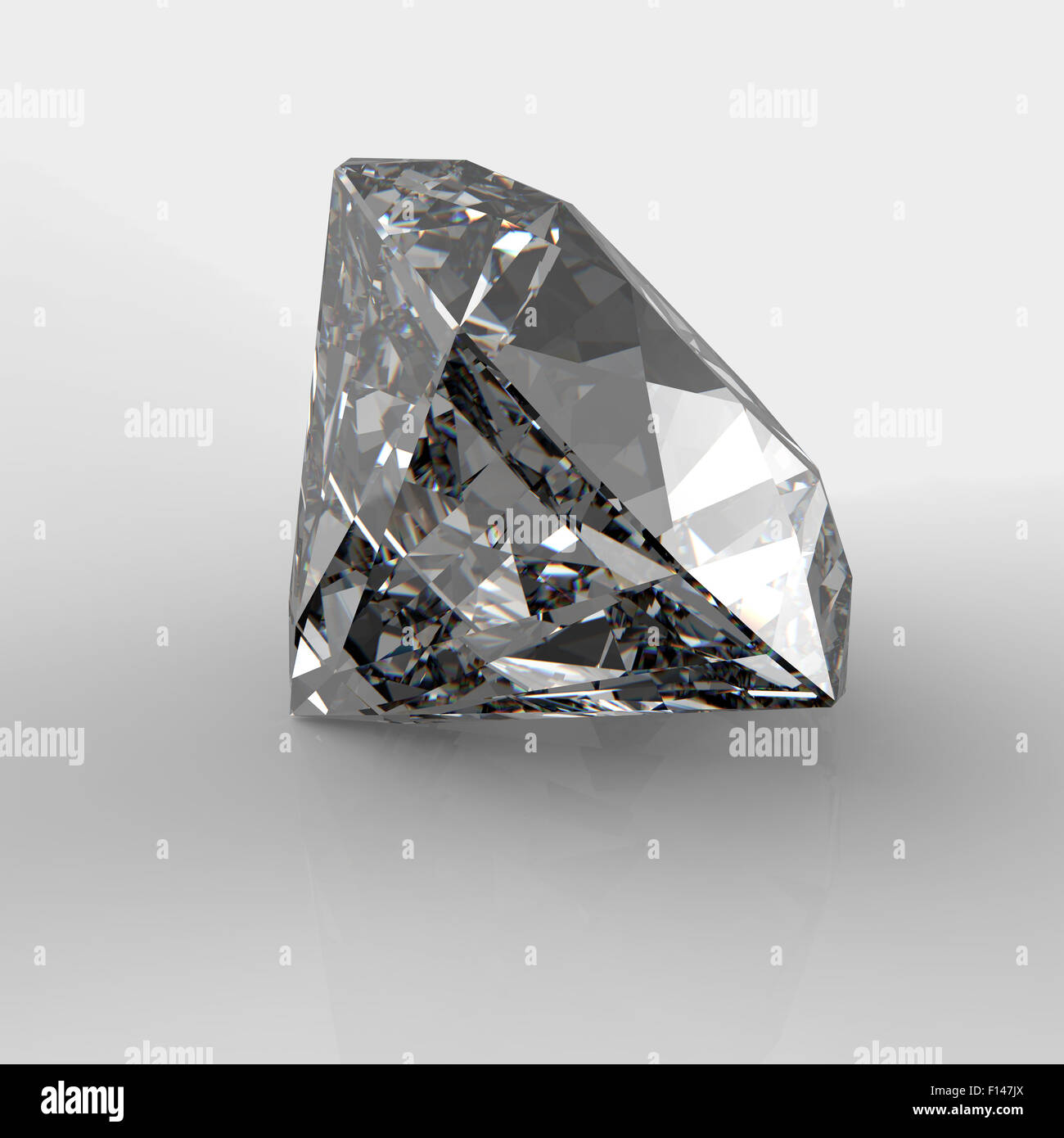 Diamonds 3d in composition as concept Stock Photo - Alamy