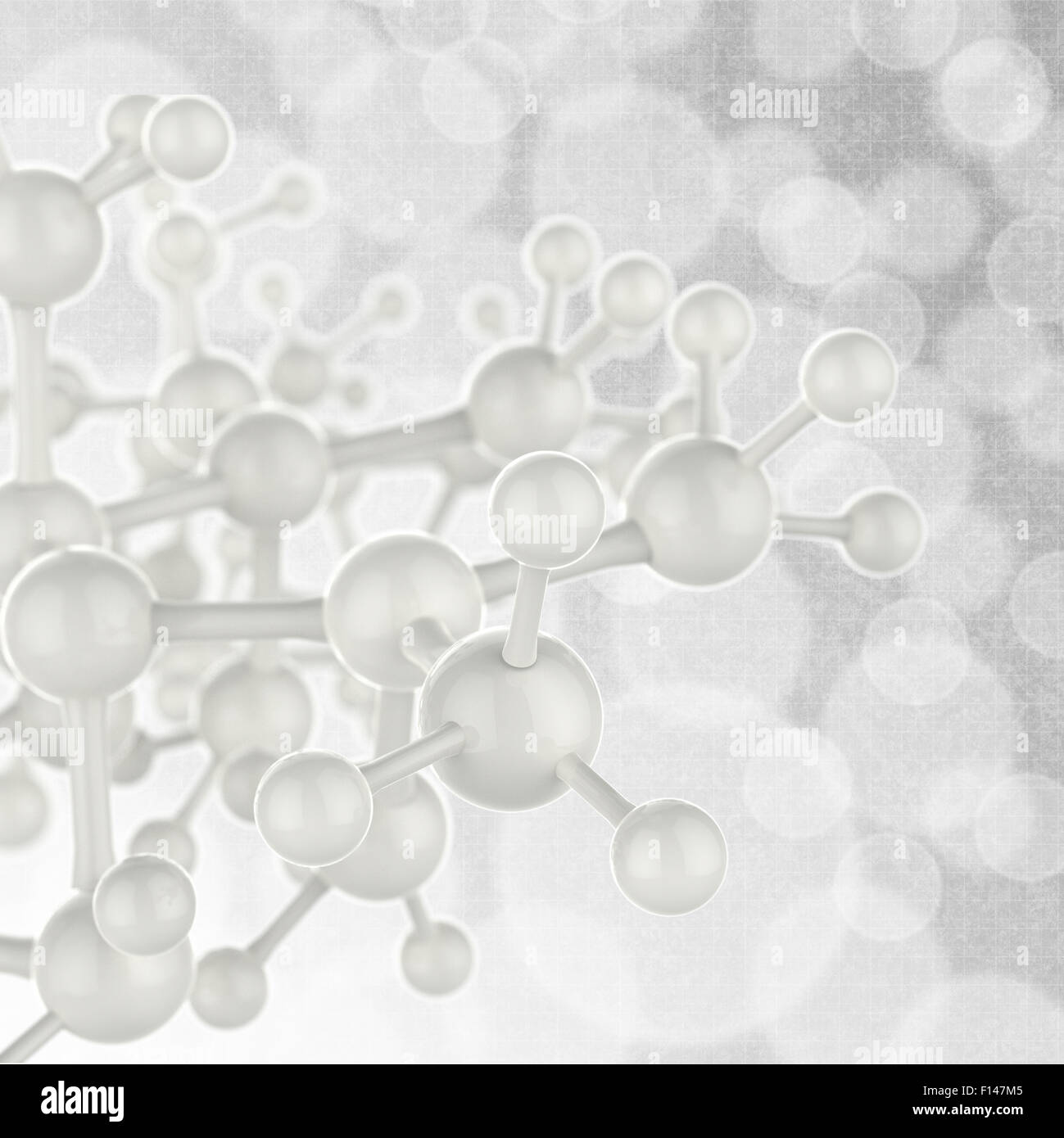 Abstract molecules medical background Stock Photo - Alamy