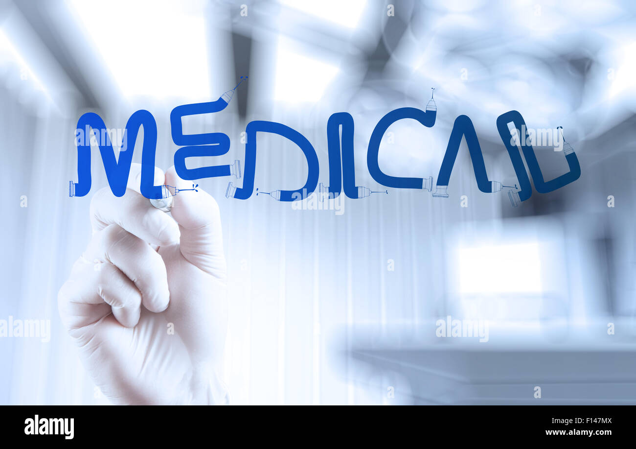 Medical word hi-res stock photography and images - Alamy